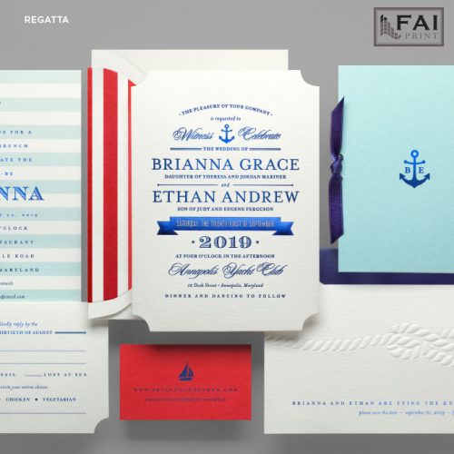 FAI Print Invitations • Persnickety Invitation Studio