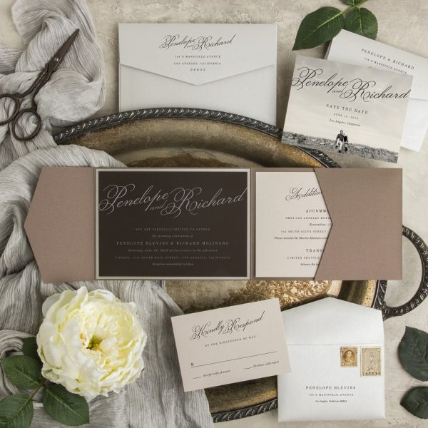 Signature Line Invitations • Persnickety Invitation Studio