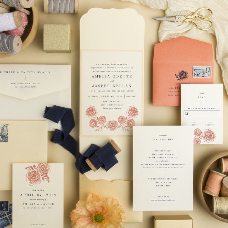 Signature Line Invitations • Persnickety Invitation Studio