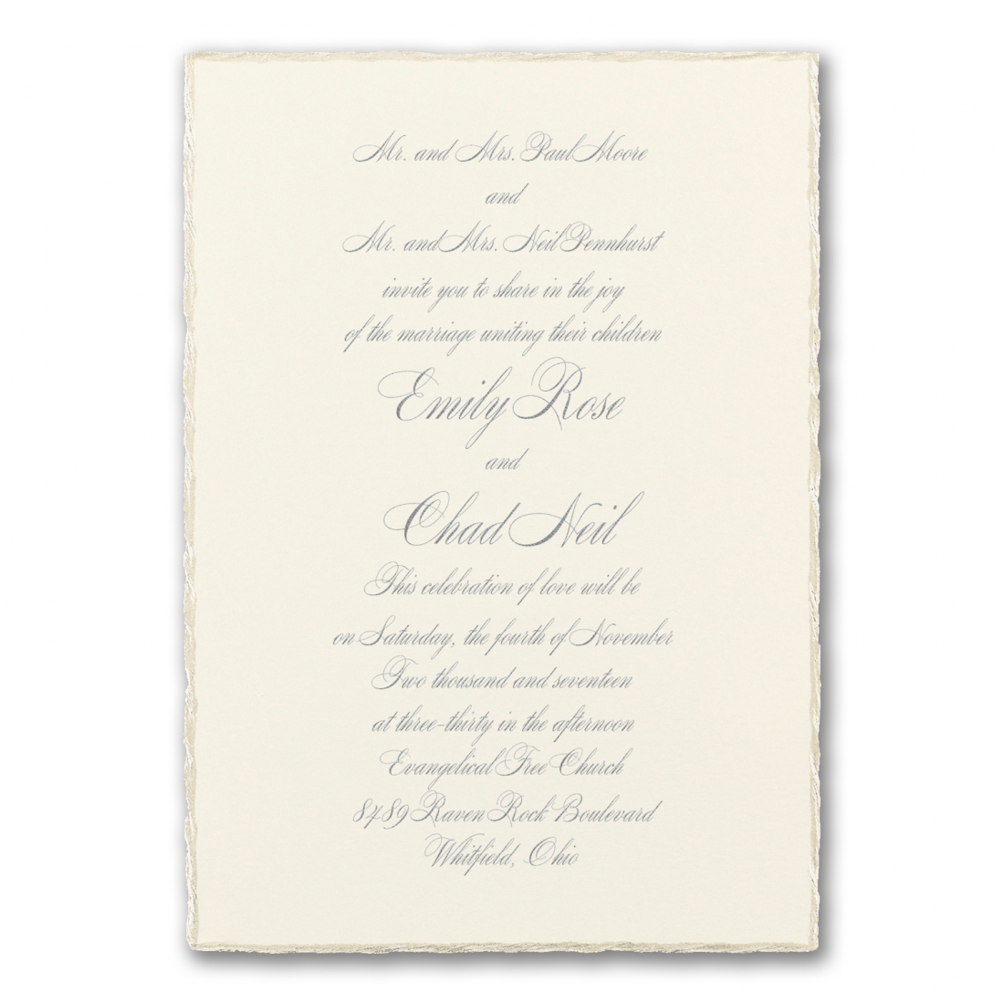 Deckled Edging: Living on the Edge • Persnickety Invitation Studio