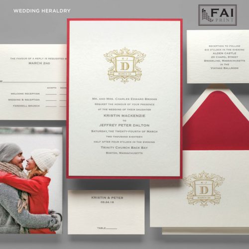 FAI Print Invitations • Persnickety Invitation Studio